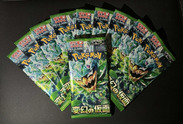 10X JAPANESE POKEMON: Mask Of Change Booster Pack - NEW & SEALED UK SELLER SV6 EUR 35,29 ...