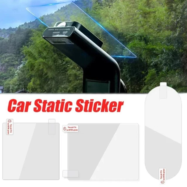 WINDSHIELD STICKER APPLICATOR Static Cling Windows Film Clear Car ...