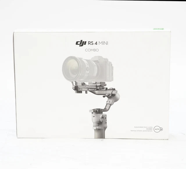 DJI RS 4 Mini Combo Gimbal Stabilizer for Cameras with Auto Axis Locks ...