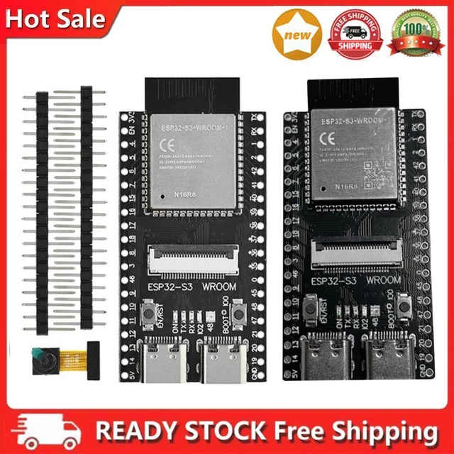 ESP32-S3- CAM BOARD Python C Code Detailed Tutorial with OV2640 Camera ...