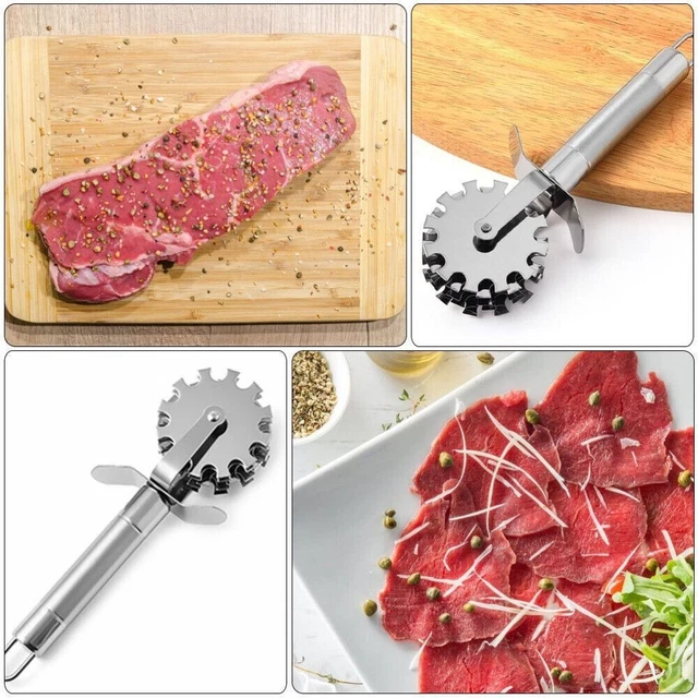 ANTI-RUST ROLLING STEAK Wheel Flip Design Meat Hammer Pork EUR 10,82 ...