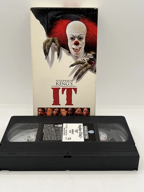 STEPHEN KING'S IT 1990 VHS Hi-fi (Horror, Tim Curry) Not Rated £11.80 ...