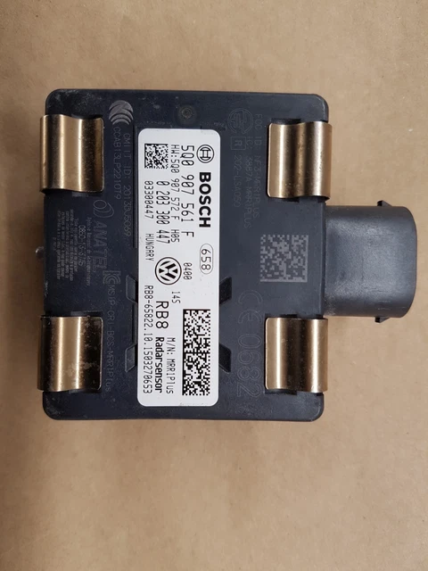 BOSCH DISTANCE Acc Radar Sensor 5Q0 907 561 F Volkswagen EUR 70,07 ...