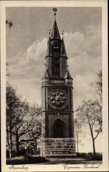 AK FROMBORK FRAUENBURG Ostpreußen, Kopernikus Denkmal - 10579856 EUR 12 ...