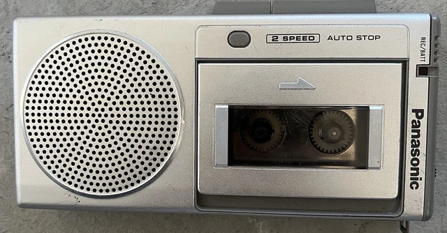 PANASONIC RN-150 2 Speed Micro cassette Recorder Untested $34.18 ...