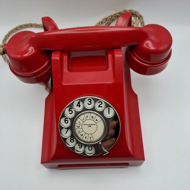 RARE GEC 300 series Rare red Colour Bakelite telephone. £403.48 ...