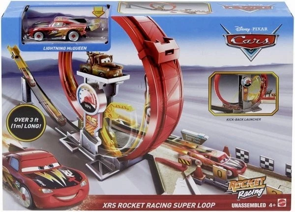 MATTEL CARS XRS Rocket Racing Super Loop Playset Minicar £120.75 ...