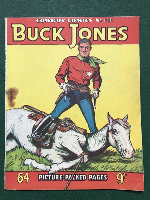 COWBOY PICTURE LIBRARY Comic No. 120 Buck Jones EUR 12,10 - PicClick IT