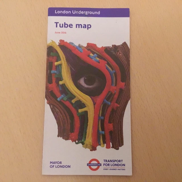 LONDON. UNDERGROUND. TUBE. Map, (. June. 2016, ) EUR 3,23 - PicClick FR