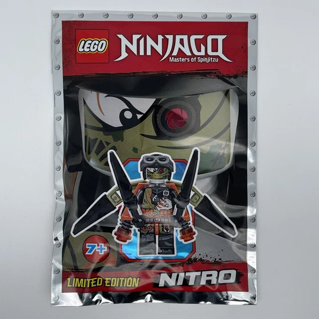 LEGO NINJAGO - Figurine Nitro Avec Jetpack - Limited Edition - Polybag ...