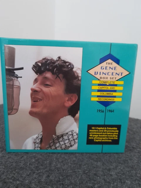 THE GENE VINCENT box set - complete capitol & columbia recordings £21. ...