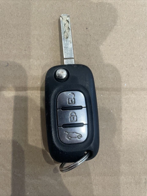 GENUINE RENAULT 3 Button Remote Flip Key Fob, Tested EUR 12,08 ...