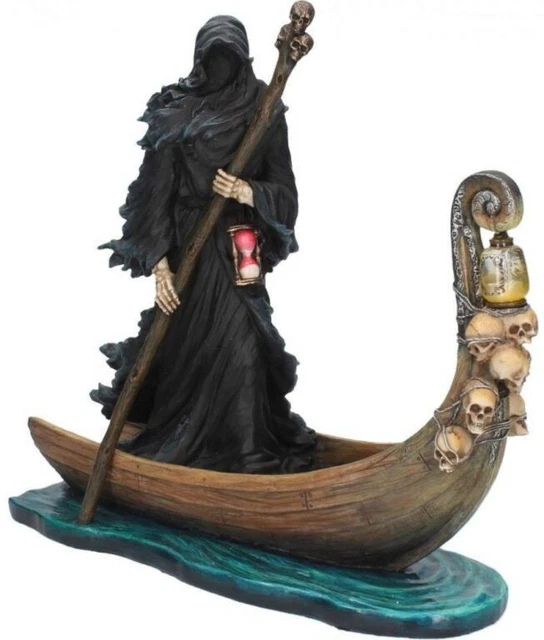 CHARON FERRYMAN OF The Underworld - Gothic Reaper Figurine £89.00 ...