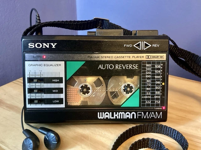 SONY WALKMAN WM-F28 Cassette Player/Radio Good Condition Fully Working ...