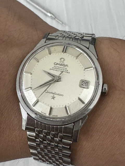 VINTAGE 1965 OMEGA Constellation Pie Pan Ref. ST 168.005 Cal. 561 $1,175.00 - PicClick CA