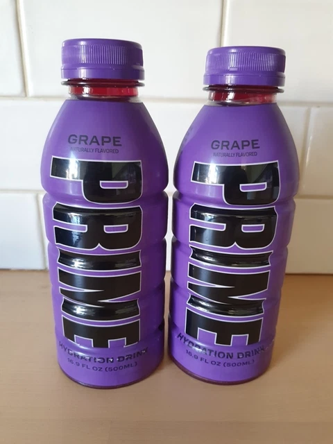 PRIME KSI GRAPE Hydration Drink USA 2 X Bottle Bundle £14.02 - PicClick UK