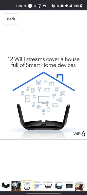 NETGEAR NIGHTHAWK AX12 12-Stream WiFi 6 Router AX6000 RAX120 $260.00 ...