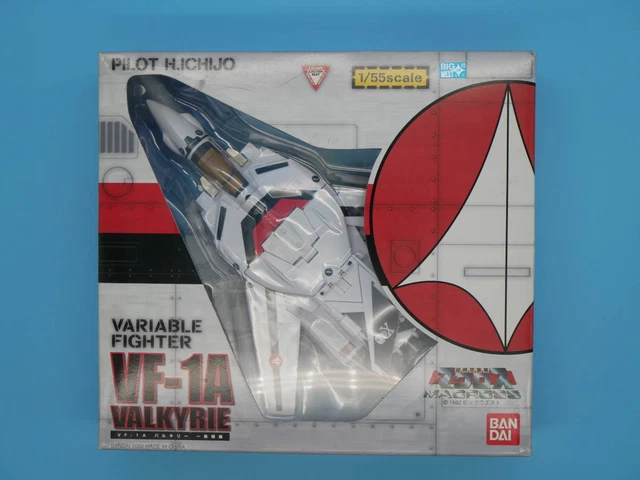 BANDAI MACROSS ROBOTECH VF-1A Valkyrie Macross Figure 1/55 Hikaru ...