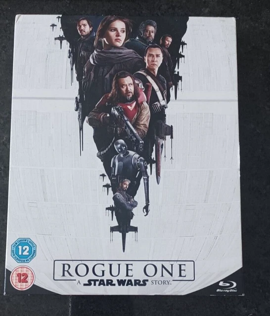 ROGUE ONE A Star Wars Story Blu-Ray Disc Cert 12 with cardboard slip ...