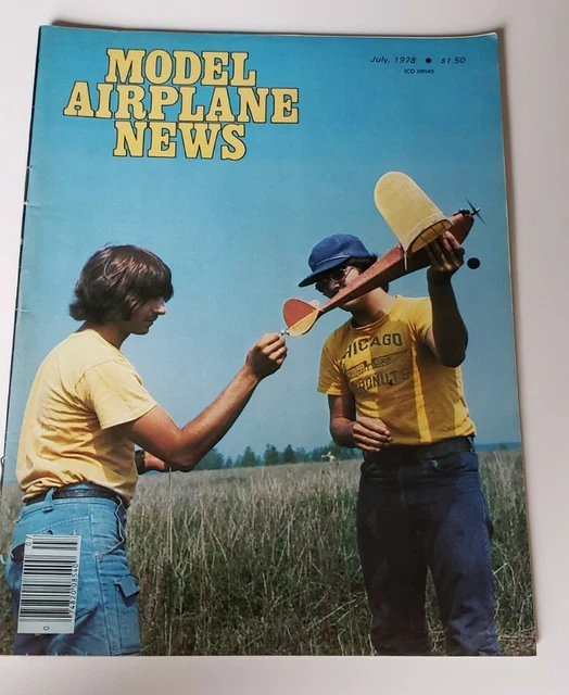 VINTAGE MODEL AIRPLANE News Magazine July 1978 £11.04 - PicClick UK
