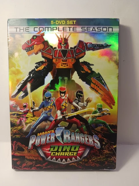 POWER RANGERS DINO Charge: The Complete Season [DVD] 5-DVD Set Factory ...