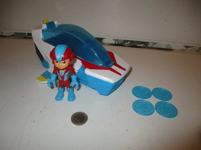 PAW PATROL MIGHTY Jet Ryder Figure with Mini Jet EUR 26,55 - PicClick DE