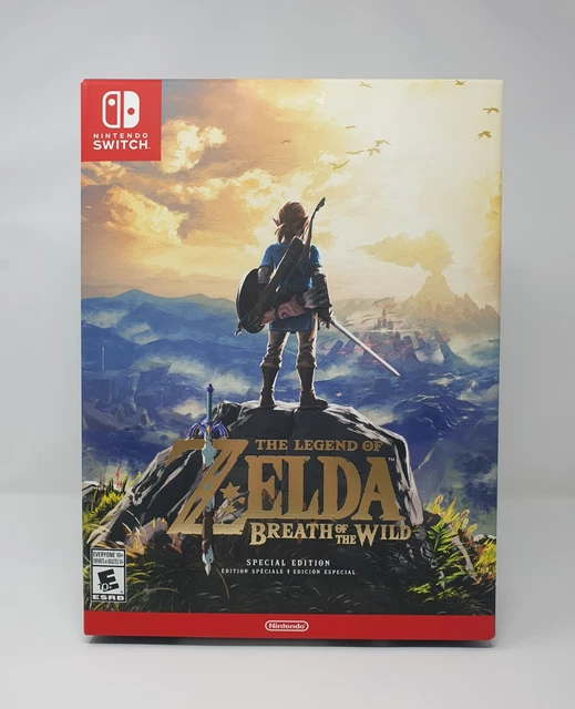 LEGEND OF ZELDA: Breath of the Wild - Master Edition (Switch, 2017) EUR ...