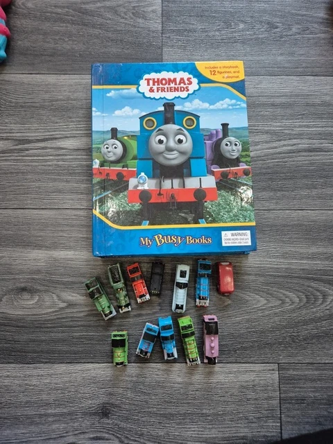 THOMAS THE TANK engine the my busy book with figures £16.32 - PicClick UK