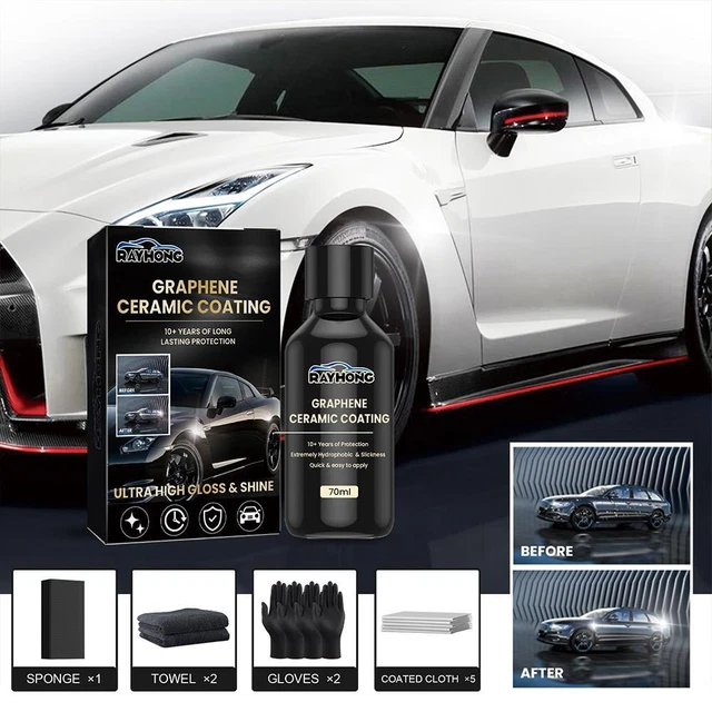 70ML NANO CERAMIC Coating Graphene Hydrophobic Paint Protection for ...