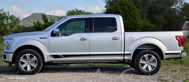 BREAKER SIDE DOOR Spike Accent Vinyl Graphics Stripe Kit Decals fits ...