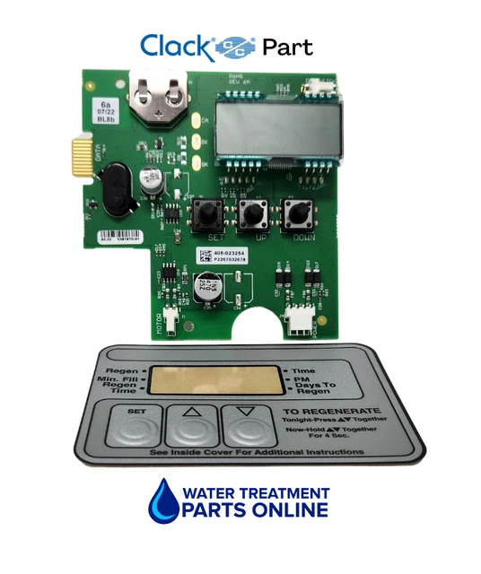 CLACK V3818TC-2TO4BRD REPLACEMENT 3 Button Control Board for Clack WS1 ...