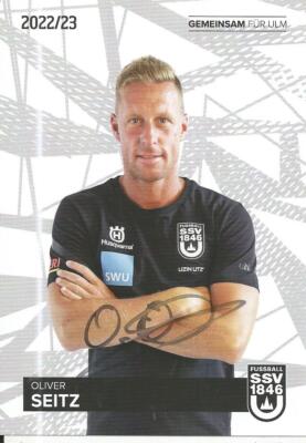 OLIVER SEITZ / SSV Ulm / season 2022-2023 / autograph card £0.86 ...