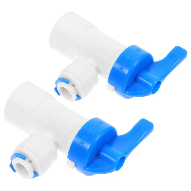 2 PCS REVERSE Osmosis Tank Replacement Aquarium Control Valve Float $19 ...