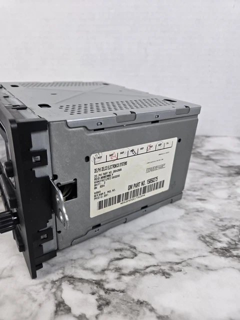DELPHI DELCO RADIO OEM Head Unit (GM Part # 15850275) UNTESTED $35.01 ...