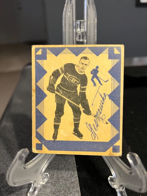 GEORGES MANTHA 1937-38 O-Pee-Chee V304E #153 - Montreal Canadiens $139. ...