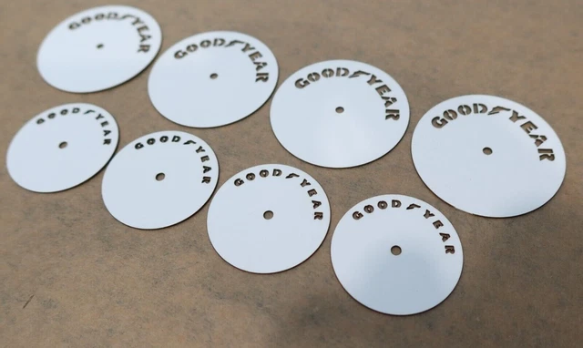 1/12 TAMIYA FERRARI 312T Goodyear Tyre Tire Stencils Templates £10.87 ...