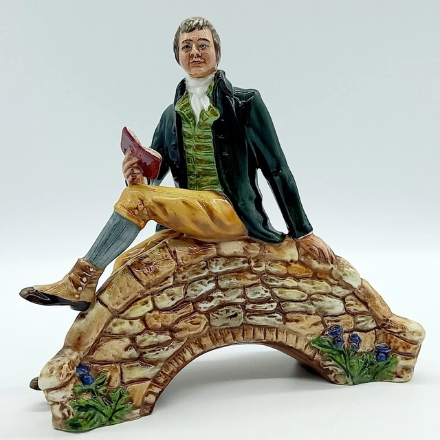 VINTAGE ROYAL DOULTON ROBERT BURNS HN3641 Scottish Poet Auld Lang Syne ...