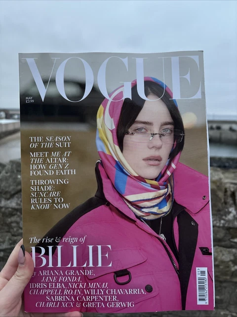 BRITISH VOGUE MAGAZINE (UK) - May 2025 - Billie Eilish £10.07 - PicClick UK