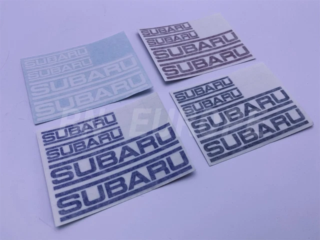 BRAKE CALIPERS LOGO Decal Sticker Vinyl Fits: Subaru Impreza Gda Gga ...