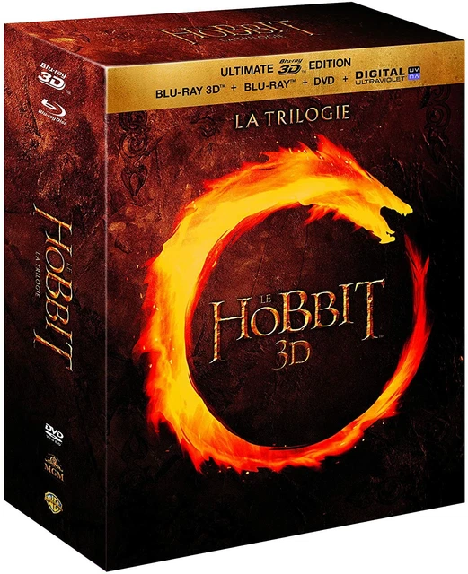 THE HOBBIT THE Trilogy Limited Collector's Edition Box Set Ultimate Blu ...
