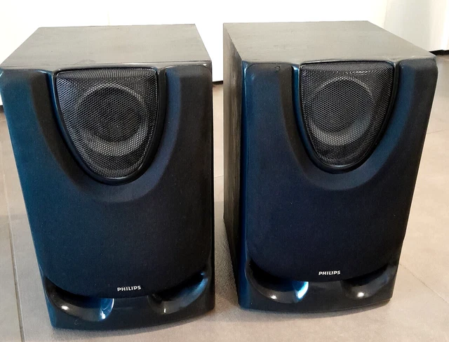 PHILIPS FB330 BOX Altoparlanti Bass Reflex Box Satellitari Altoparlanti ...