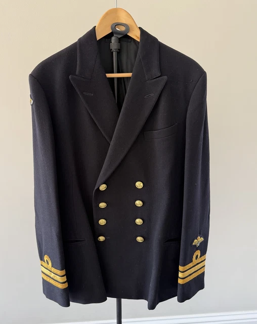 AUTHENTIC ROYAL NAVY Commander Uniform James Bond (Recreation) Fancy ...