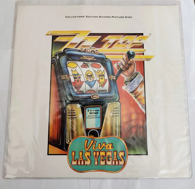 ZZ TOP VIVA LAS VEGAS 2000 BLUES Shape Picture Disc 1992 EUR 25,00 ...