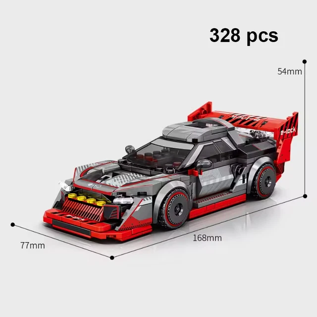 MOC HYPERCAR MODELL Rennwagen Champion Auto Lego kompatibel ...