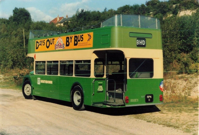 COLOUR BUS PHOTO - Open Top double Decker Bus - Advertising Explorer ...