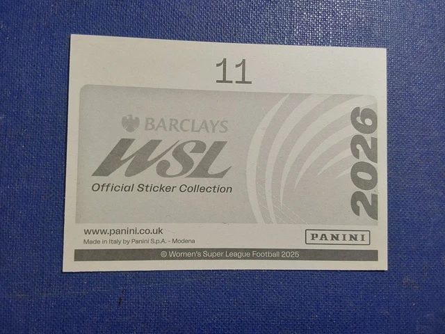 PANINI WSL 2026 Head Coach Sonia Bompaster Chelsea No 11 New £1.16 ...