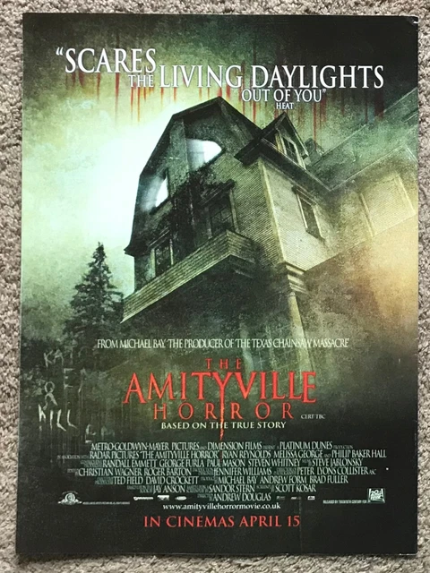 THE AMITYVILLE HORROR - 2005 full page magazine ad RYAN REYNOLDS ...