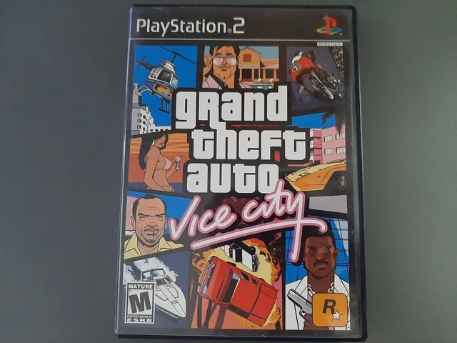 GRAND THEFT AUTO Vice City PS2 Playstation 2 - Complet CIB EUR 27,26 ...