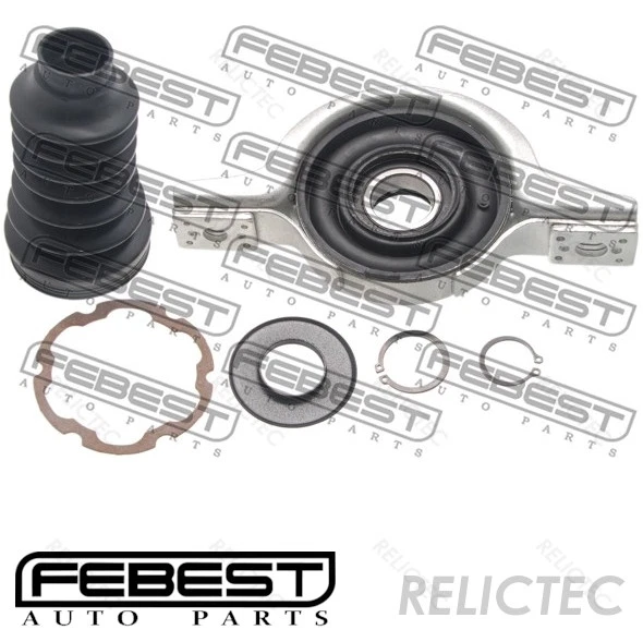 PROPSHAFT CENTRE SUPPORT Bearing Mount for Hyundai:SANTA FE II 2 49575 ...