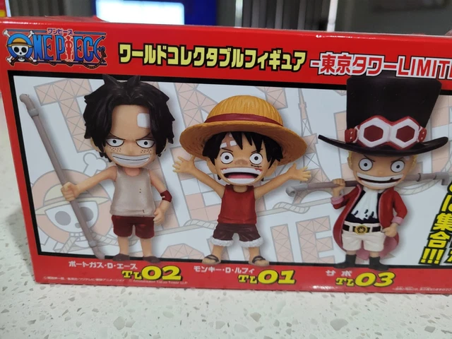 RARE BANPRESTO WCF One Piece Tokyo Tower Limited Edition (Luffy Ace ...